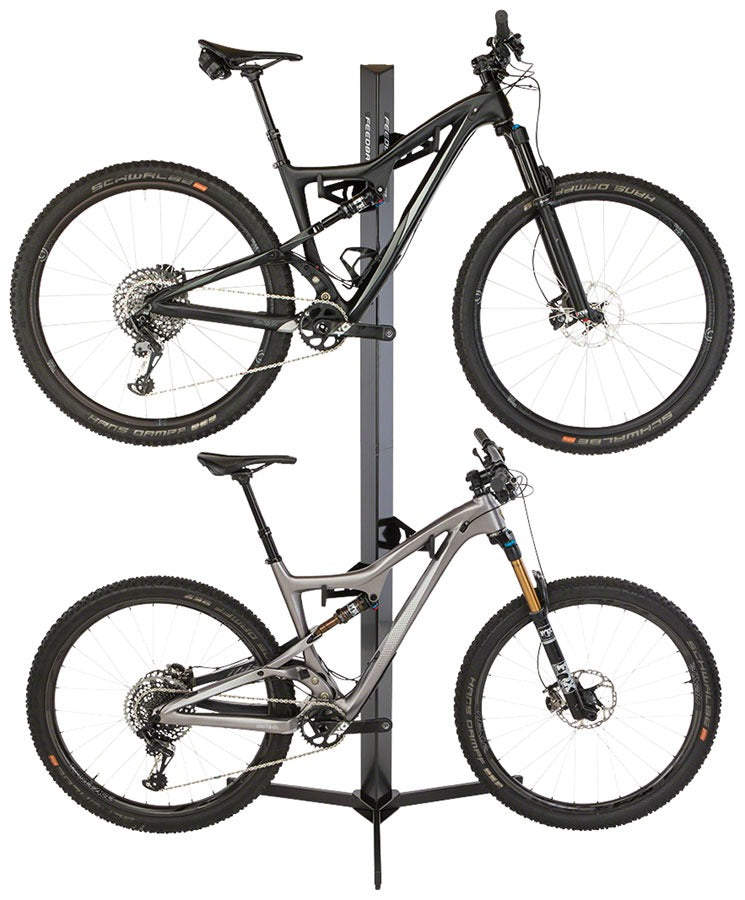 Feedback Sports Velo Cache Display Stand - 2-Bike, Free-Standing, Blac ...
